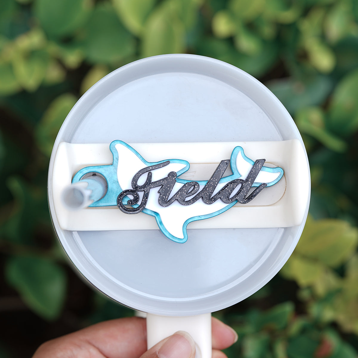 Owllaser Dolphin Acrylic Tumbler Tag, Custom Name, Color 40oz / 30oz ...